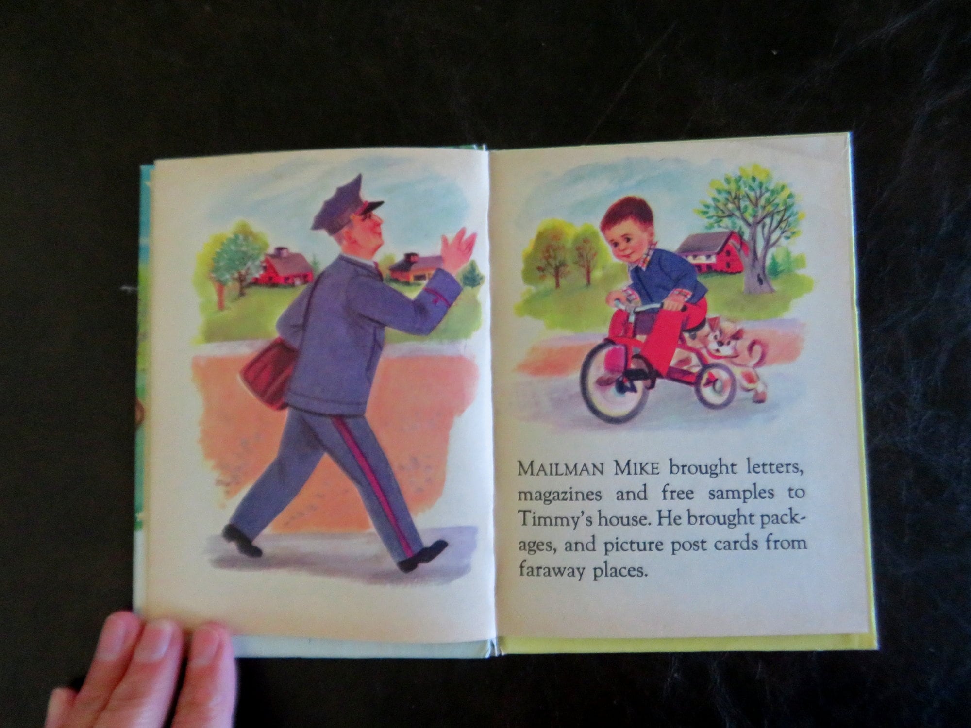 Vintage 'mailman Mike' Book | 1959 Collectible A Rand Mcnally Junior ...