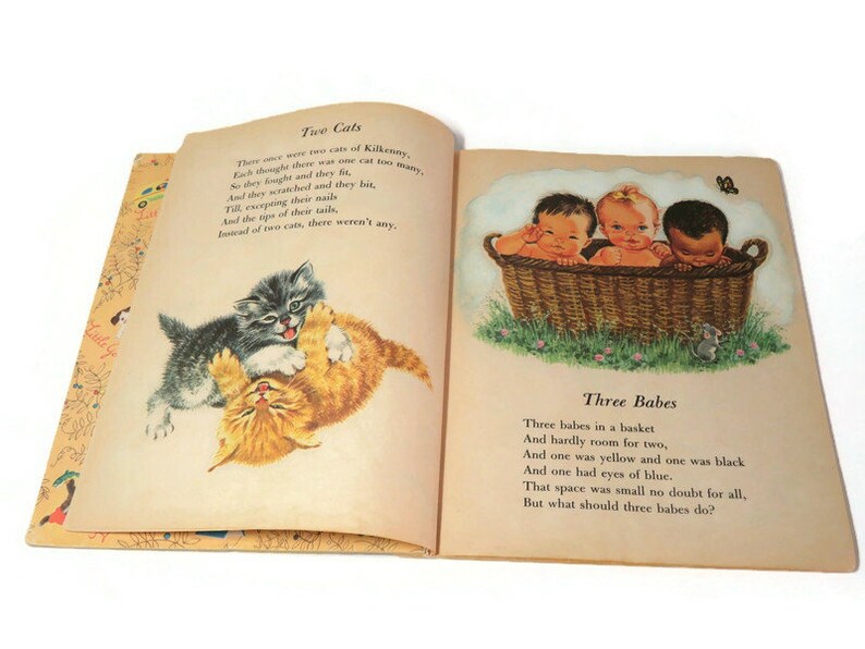 Vintage A Little Golden Book "counting Rhymes" Book #361 Delightful ...