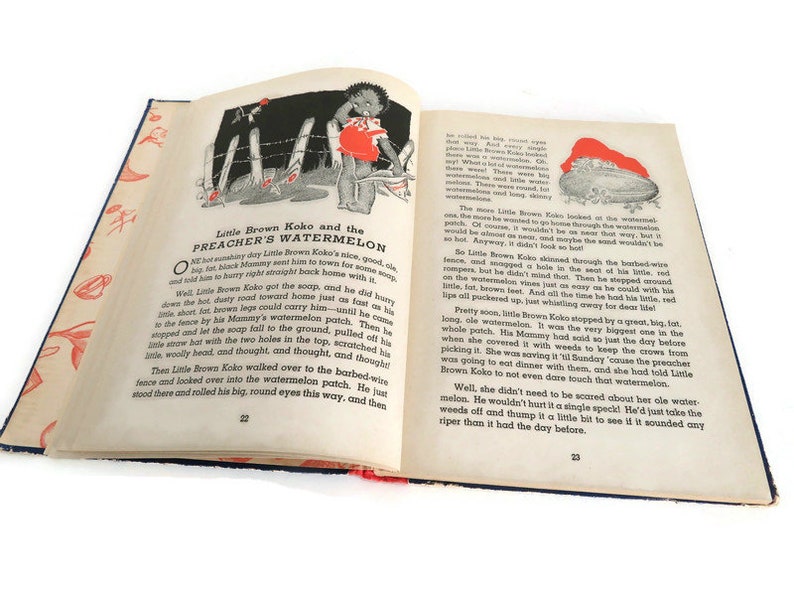 Vintage "little Brown Koko" Storybook, 1940s Illustrated Children's ...