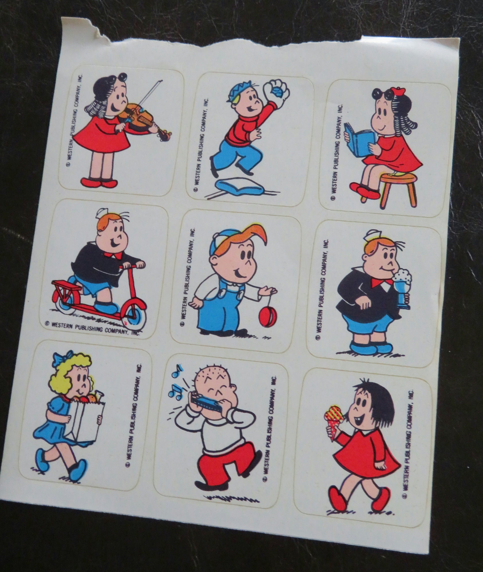 Vintage Little Lulu Coloring Book With Stickers Hallmark 25PF 140-2 ...