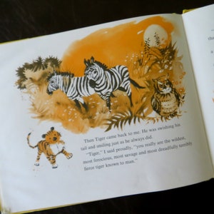 1971 Vintage Book - My Fierce Tiger by James Hepburn Illustrated by ...