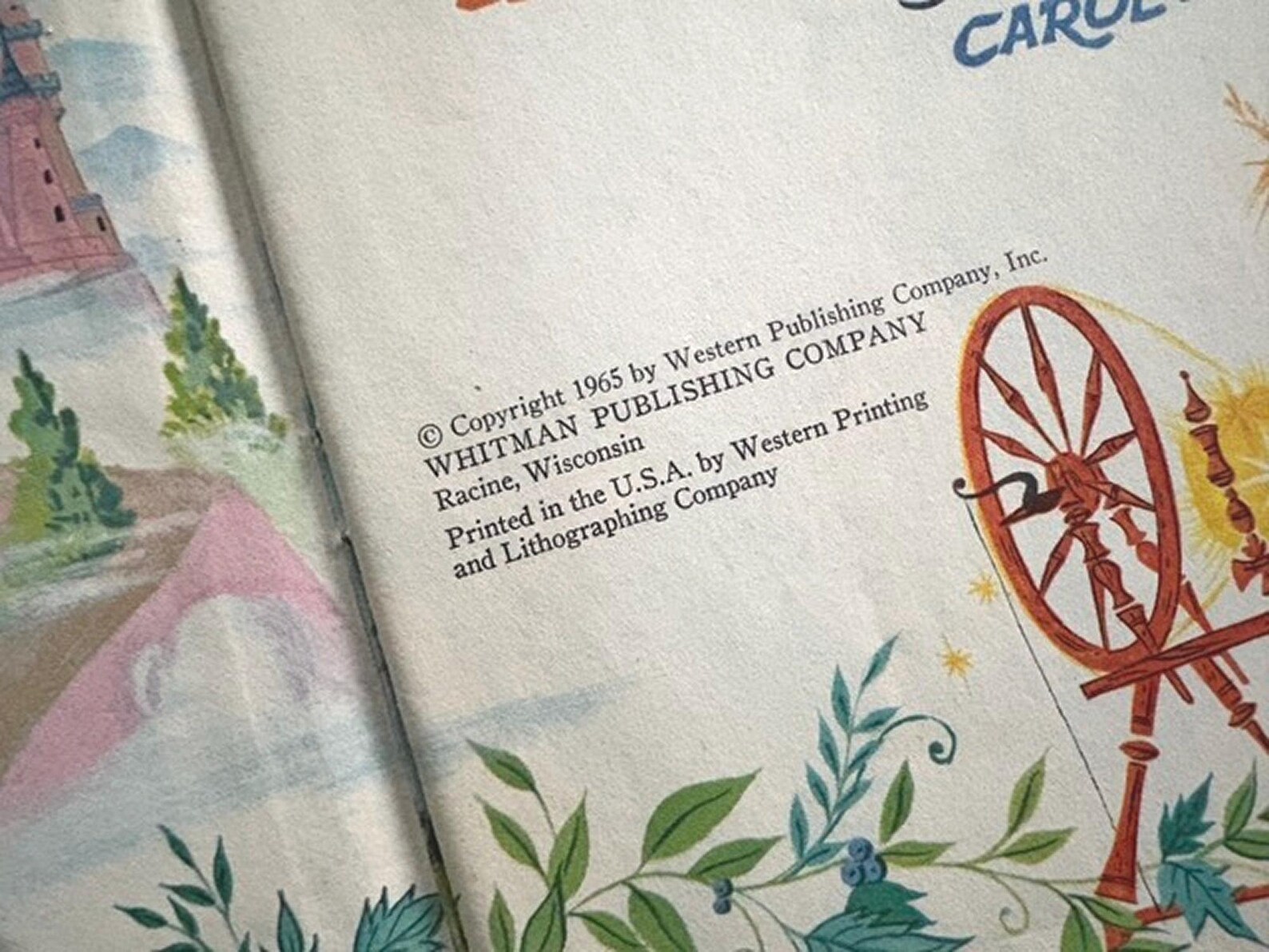 1965 Whitman BIG Tell-a-tale Rumpelstiltskin Book - Etsy