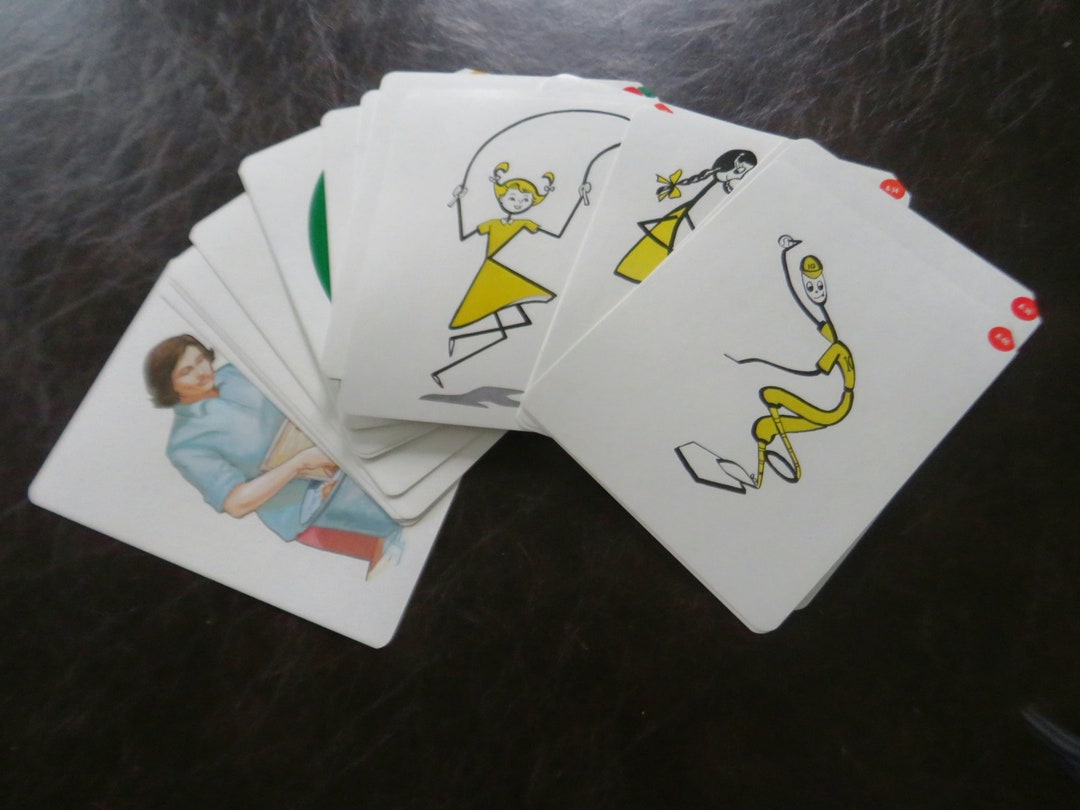 60 Vintage Assorted Peabody Language Development Kit Flash Cards Level ...