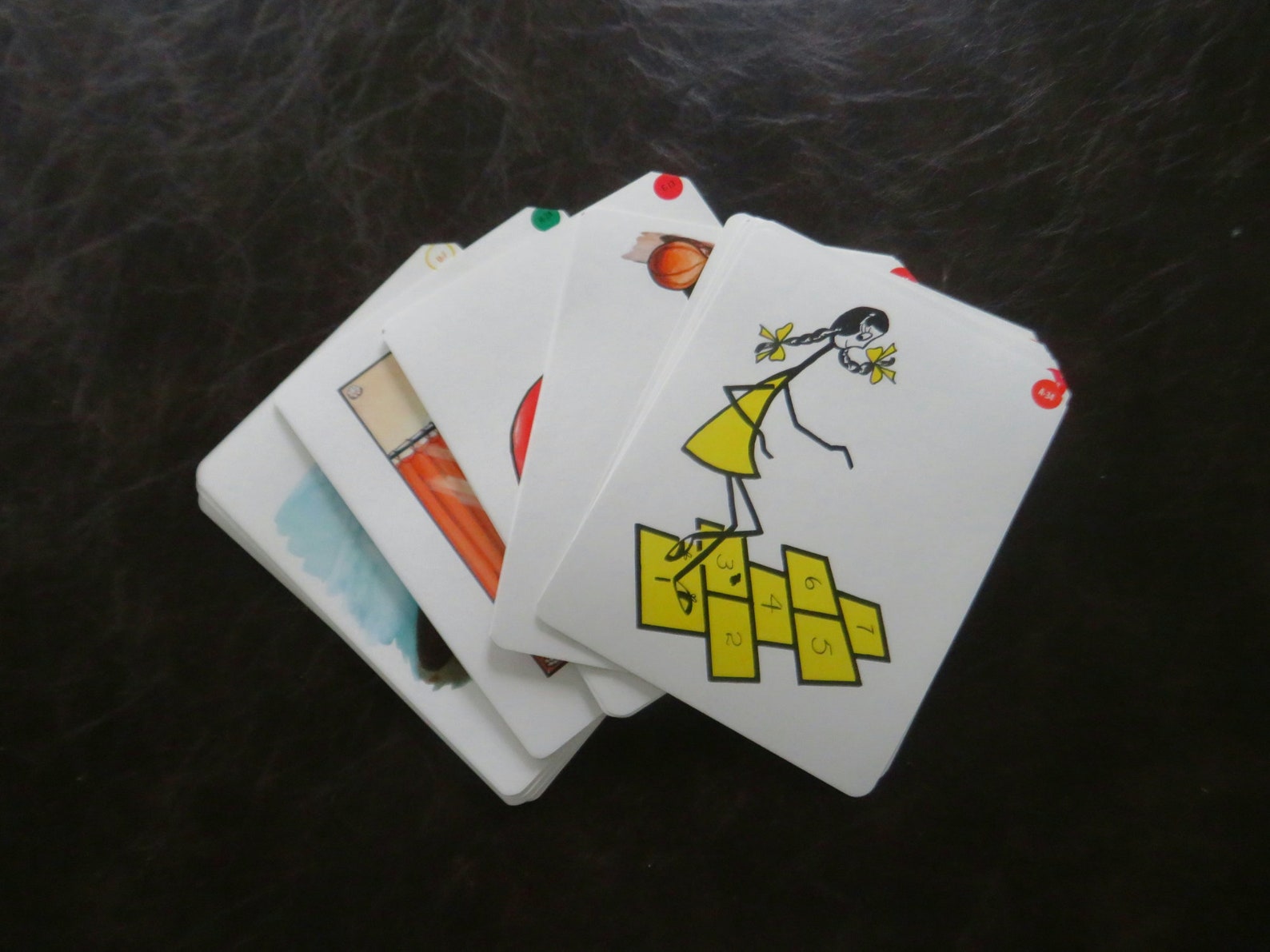 60 Vintage Assorted Peabody Language Development Kit Flash Cards Level ...