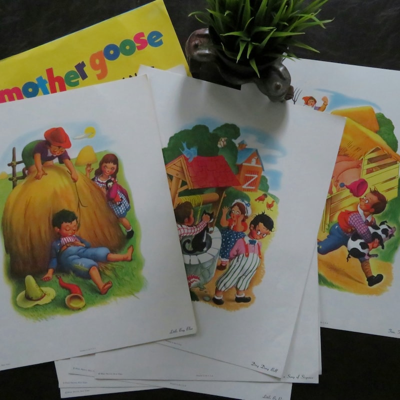Nursery Rhyme Prints - Etsy