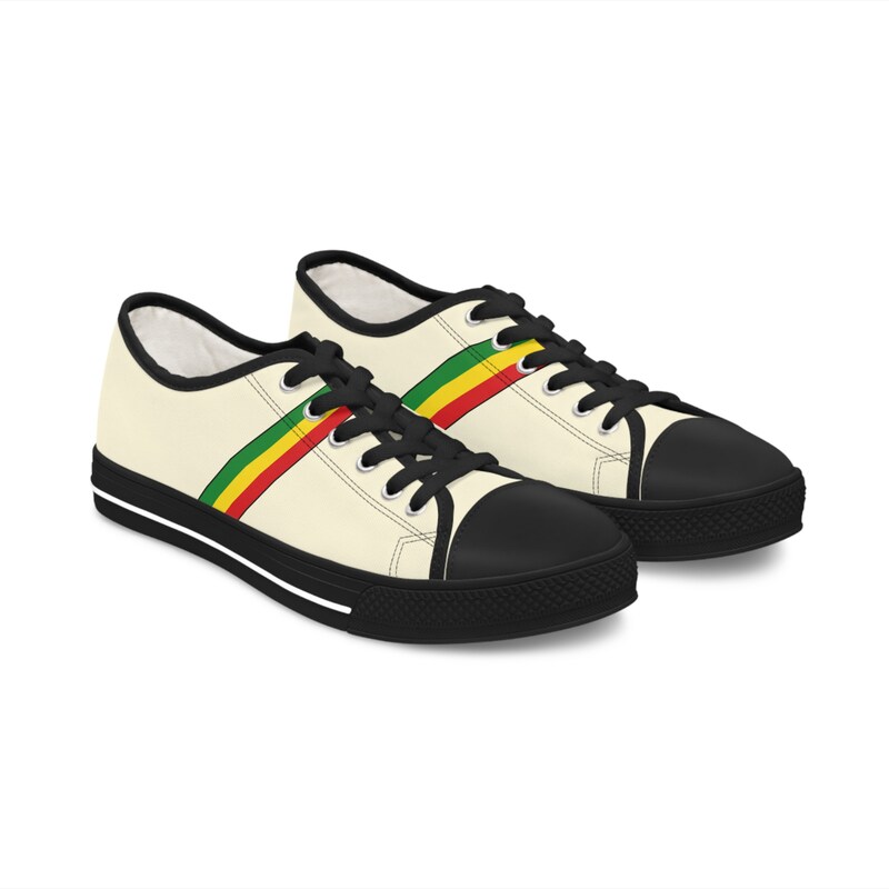 Rasta Sneakers - Etsy