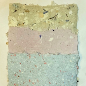 Handmade Repurposed Paper - Etsy