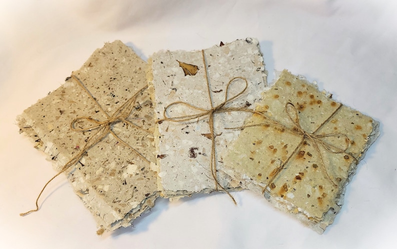 Handmade Repurposed Paper - Etsy