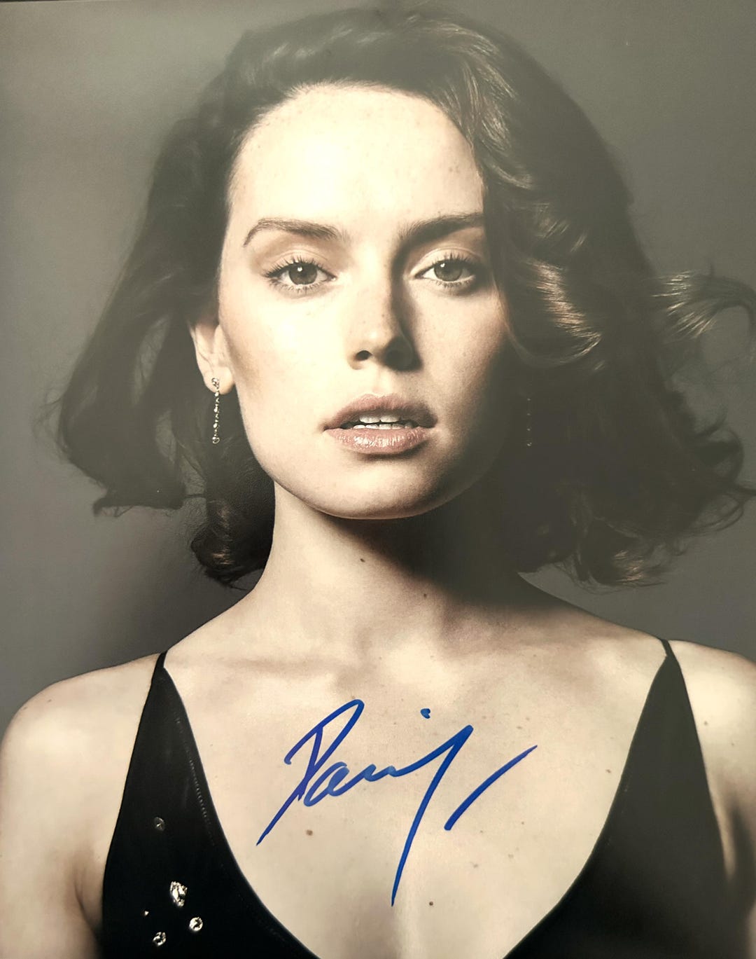 Daisy Ridley Star Wars Signed 8x10 Photo Read Description - Etsy