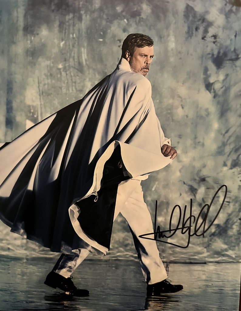 Mark Hamill Luke Skywalker Star Wars Signed 8x10 Photo Original - Etsy