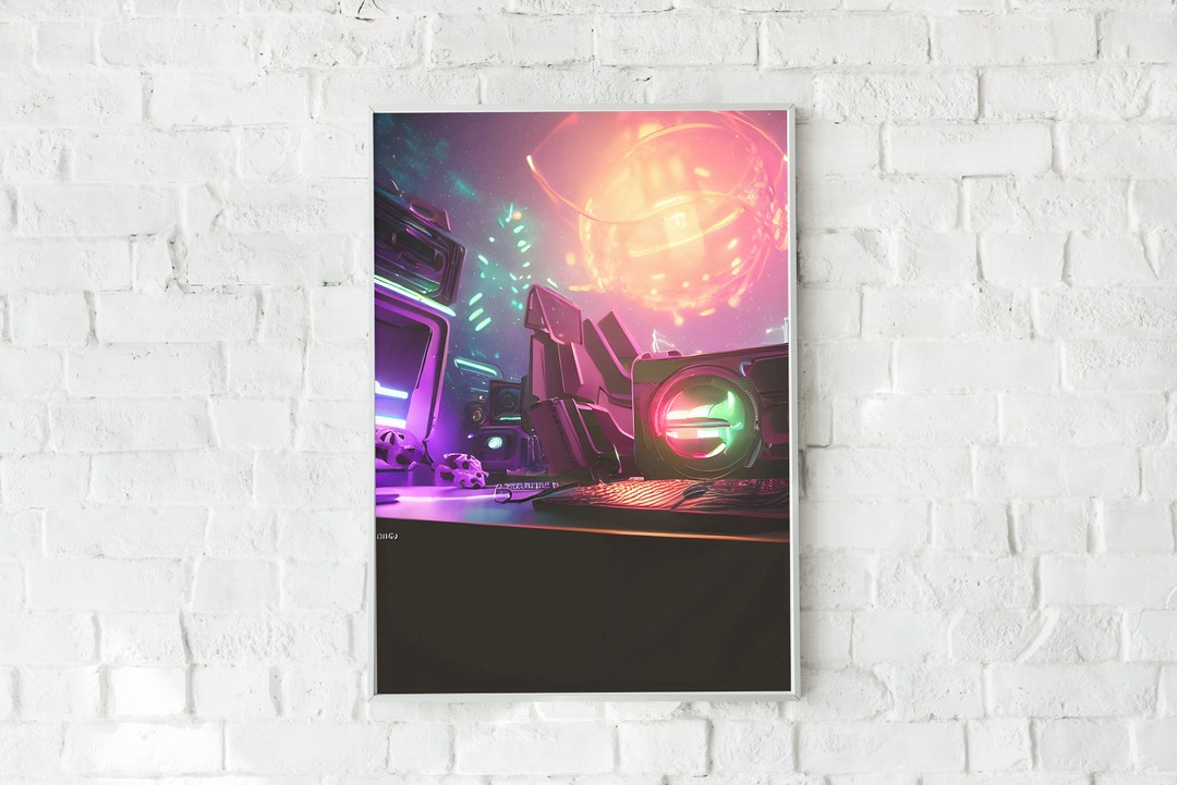 Digital Poster Printable - Technology and Science Art - Computers and ...