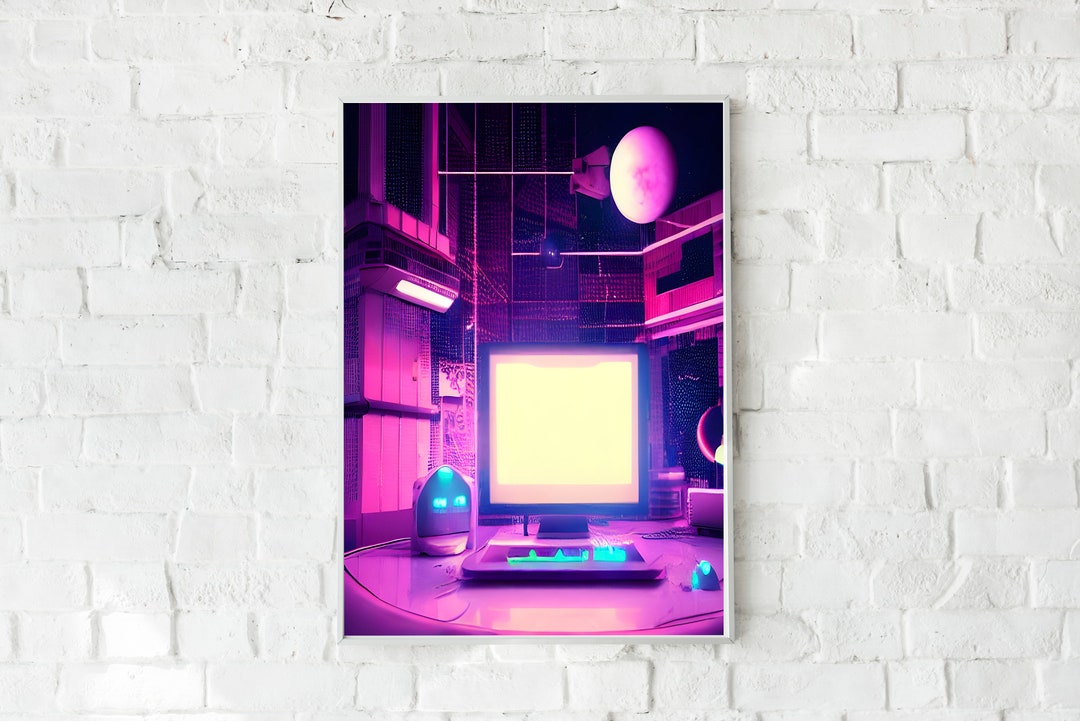 Digital Poster Printable - Technology and Science Art - Computers and ...