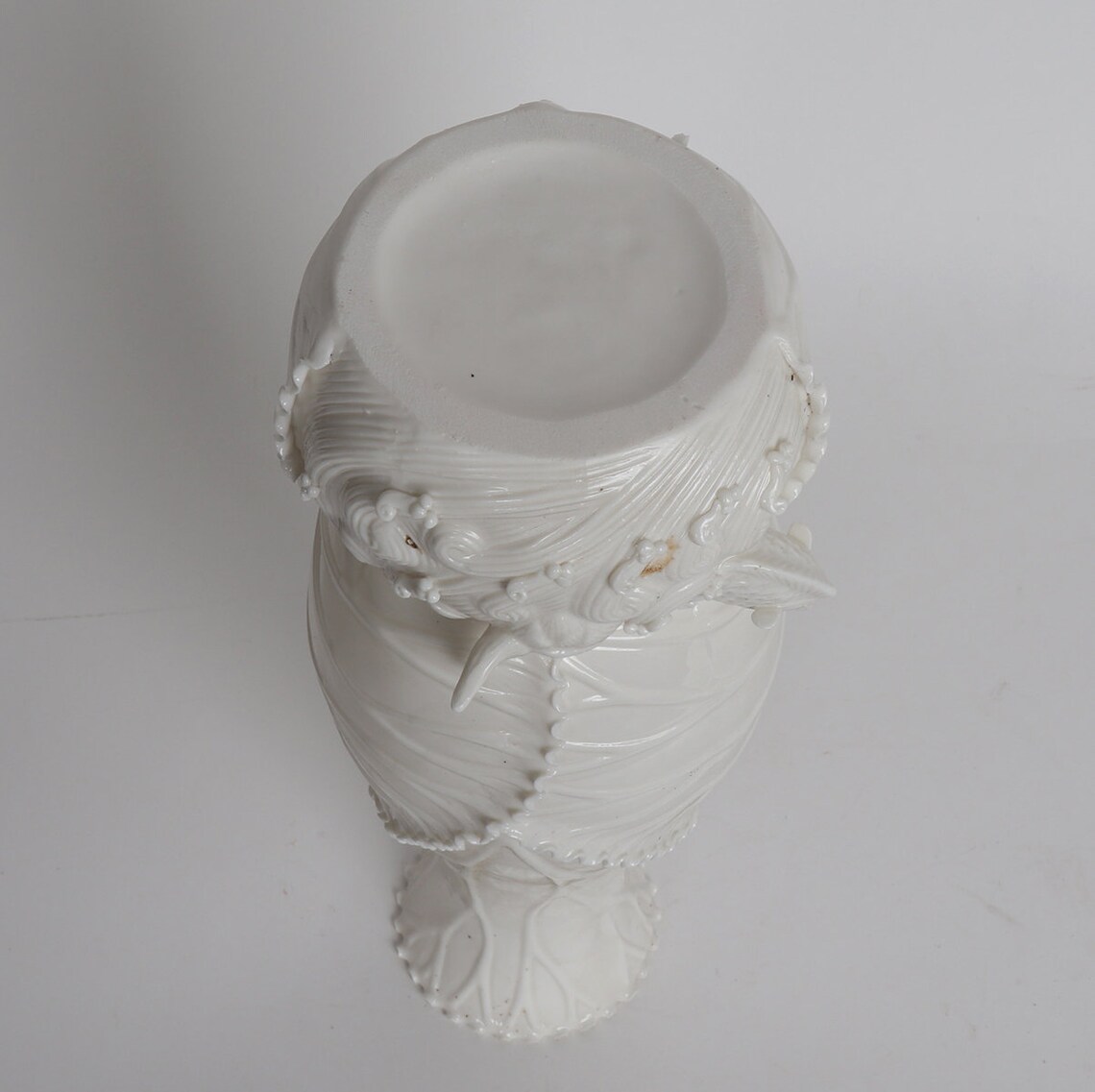 Chinese Blanc De Chine Cabbage Porcelain Vase - Etsy