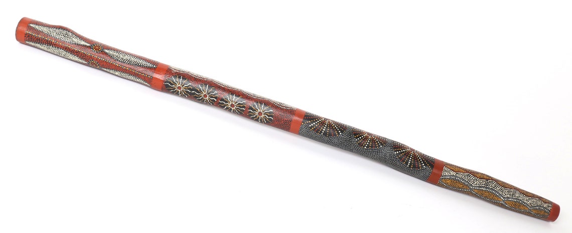 Ornate Aboriginal Painted Didgeridoo - Etsy