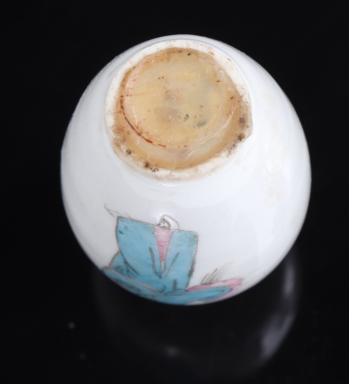 Antique Chinese Painted Porcelain Snuff Bottle - Etsy