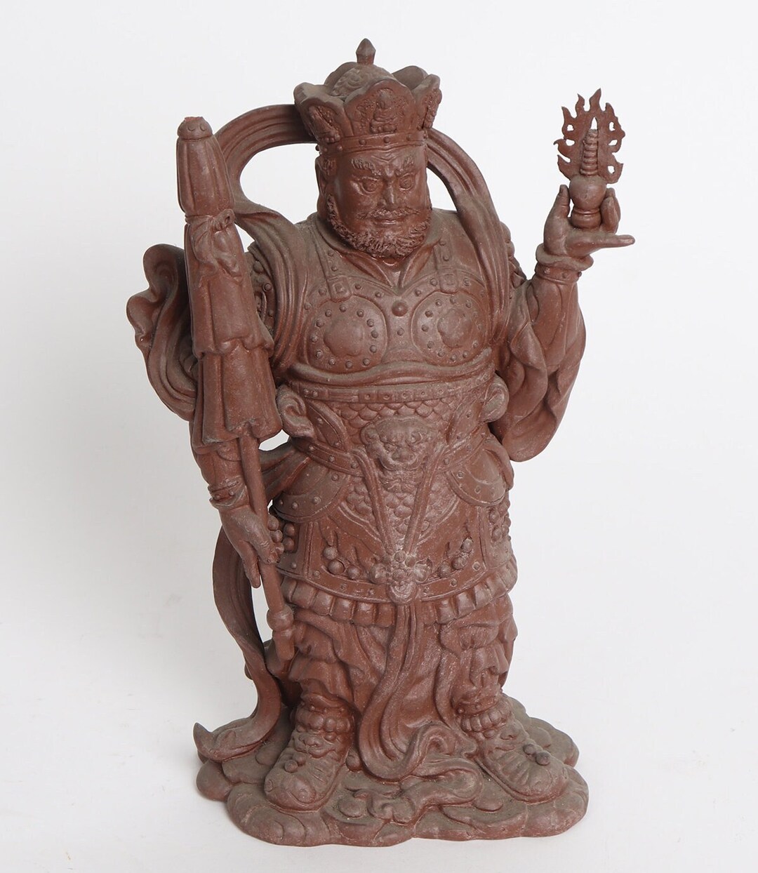 Japanese Resin Figure of Tamonten - Etsy