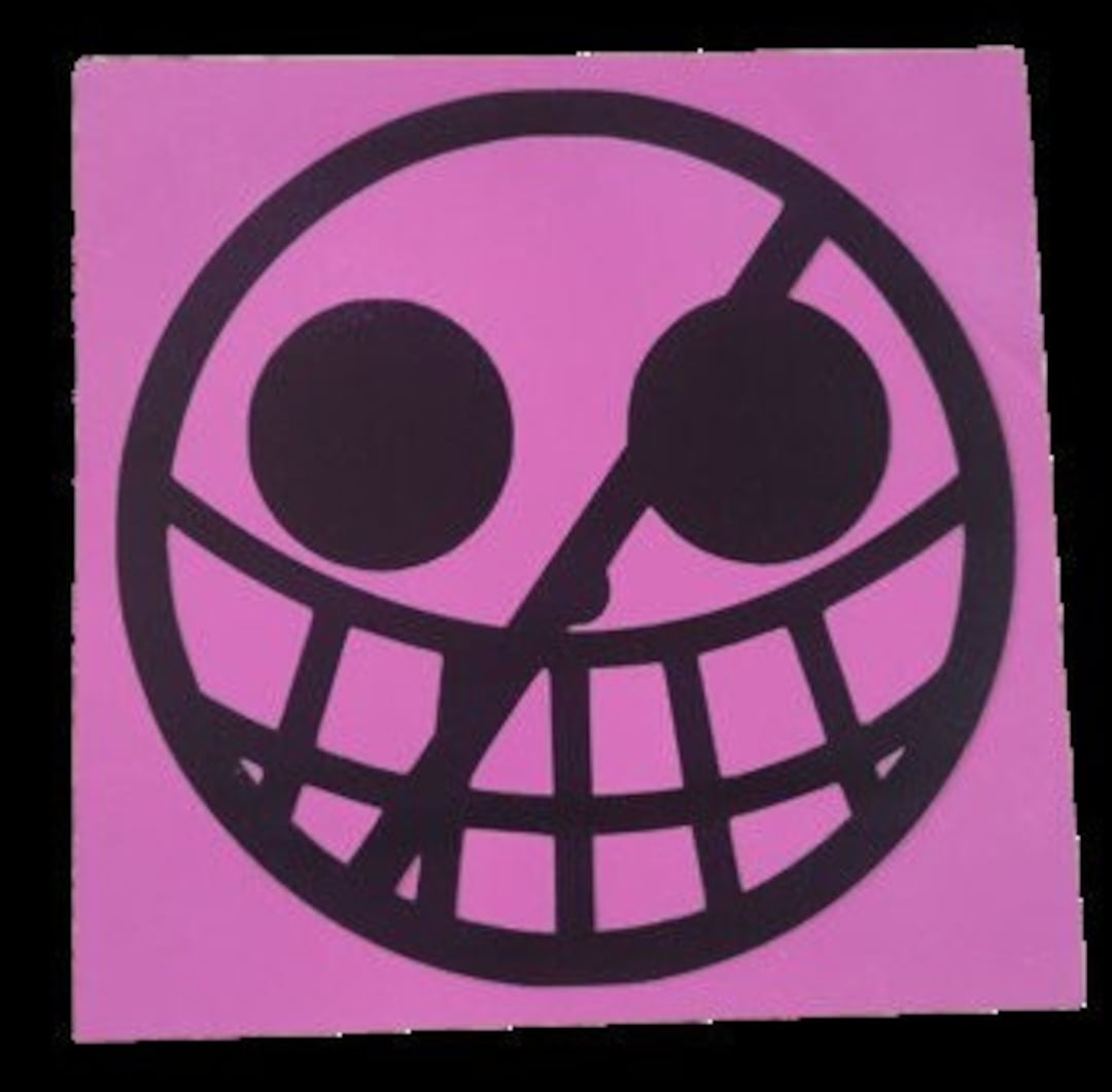 Bandera Pirata De Donquixote Doflamingo Laser Cutting DXF SVG AI Lbrn2 ...