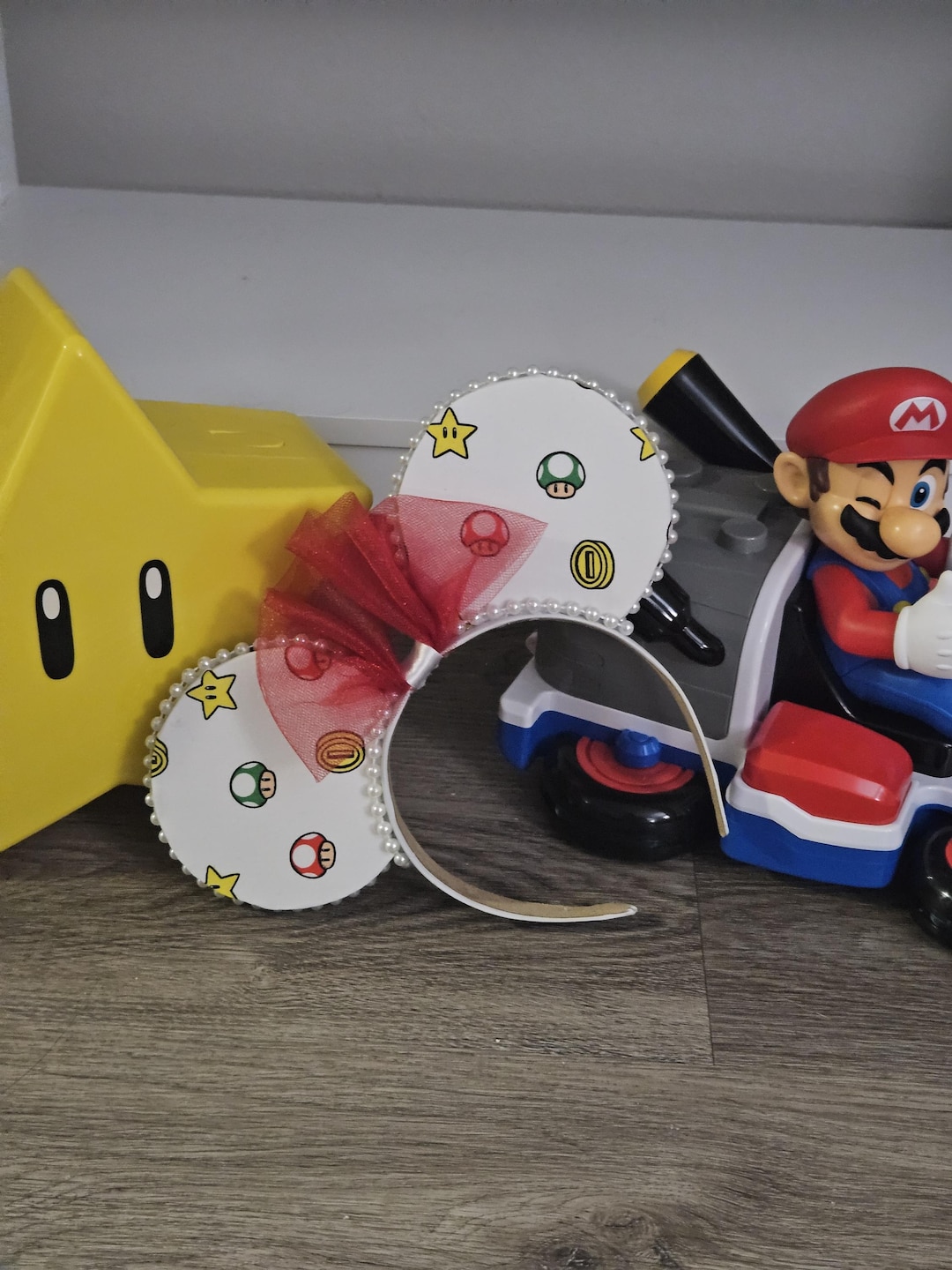 Toad and Coins Super Mario Bros Inspired Ears - Etsy
