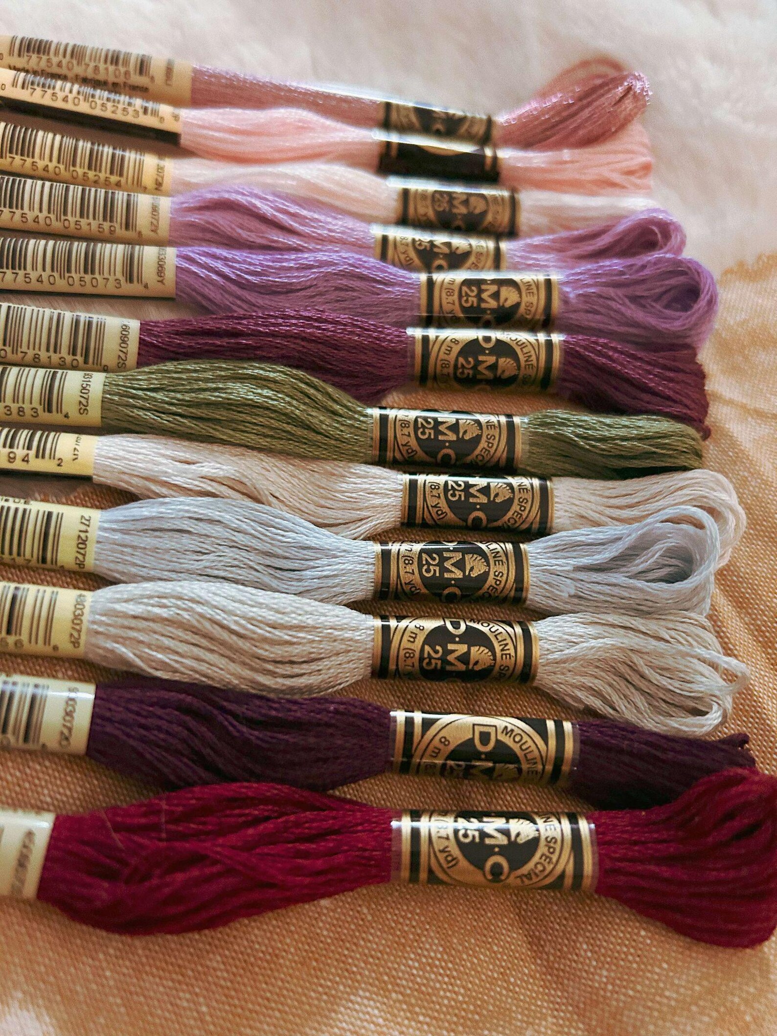 Sugar Plum Fairy DMC Floss Bundle Embroidery Thread Set Embroidery ...