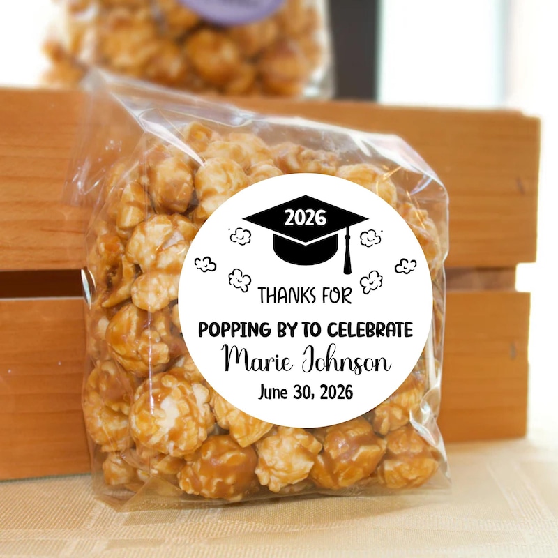 Graduation Popcorn Bags - Etsy