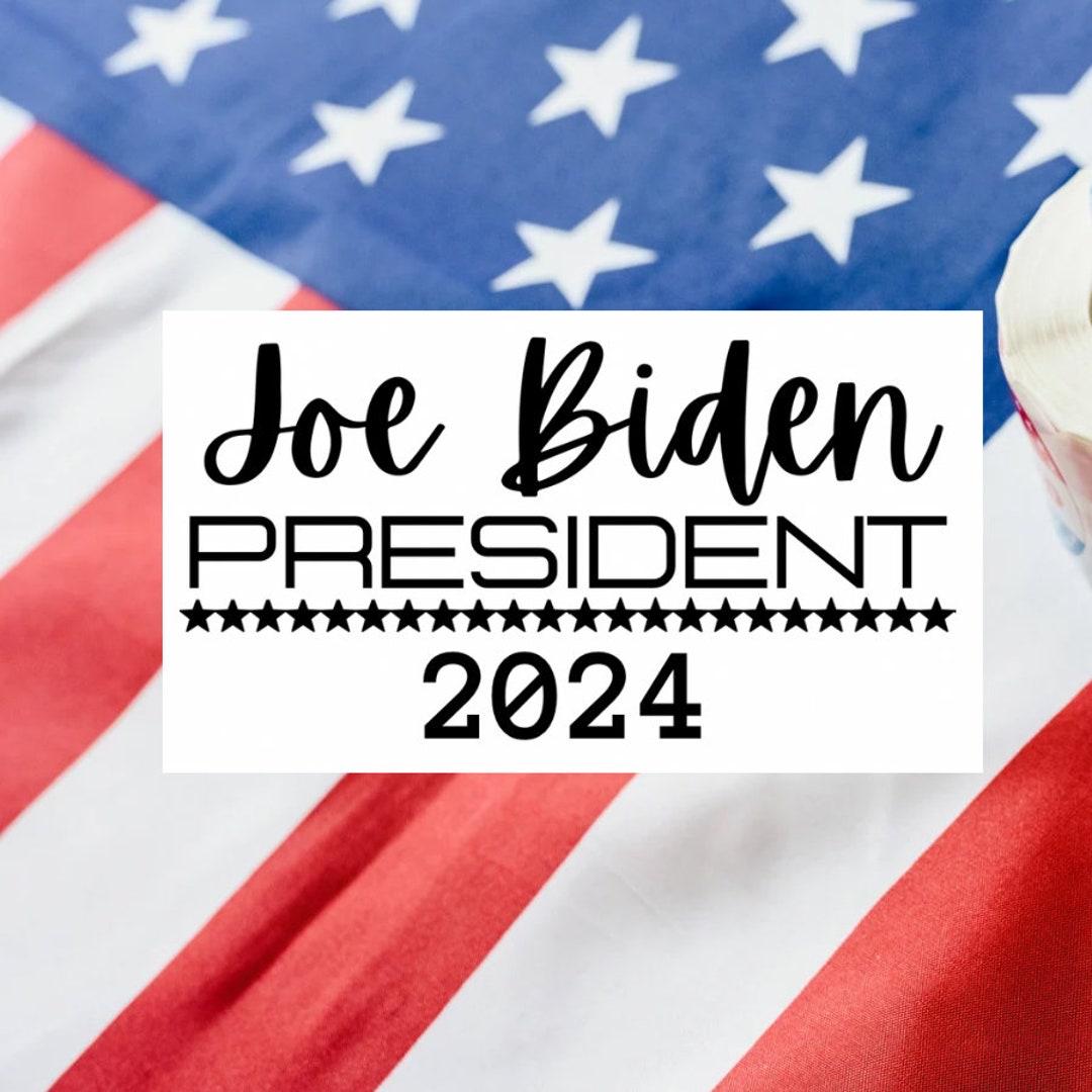 Election 2024, Joe Biden President, Democrats Party, Political Stickers ...
