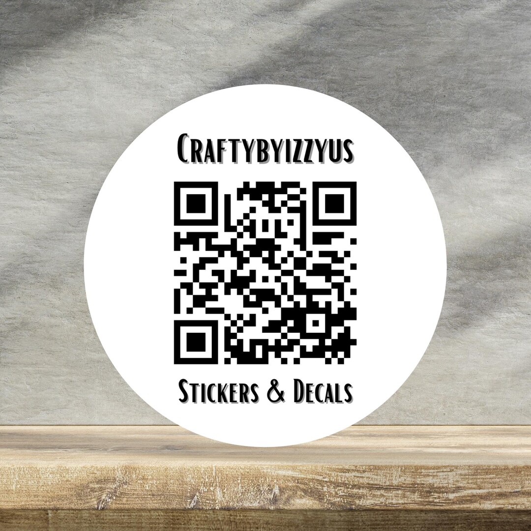 QR Code Sticker Custom QR Code Labels Wedding Website Stickers Review ...