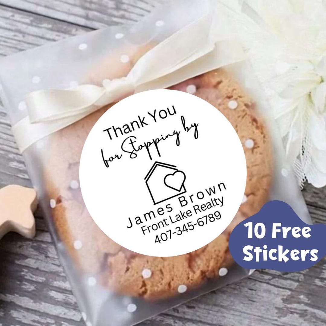 Personalized Thank You for Stopping by Our Open House, Custom Open ...