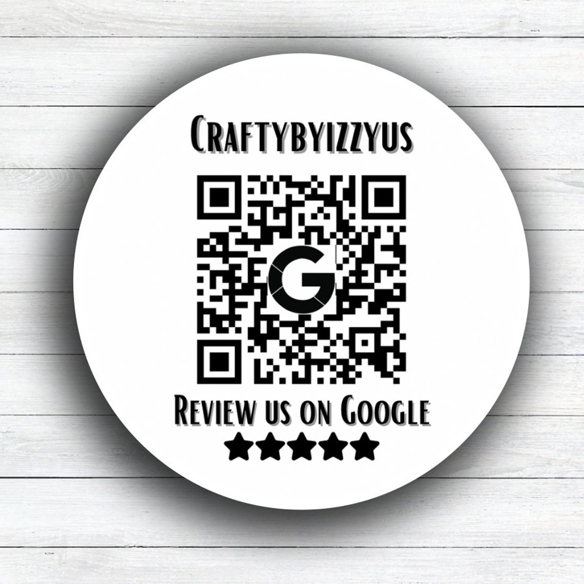 QR Code Stickers, Custom QR Code Labels, Review Stickers, Business Qr ...