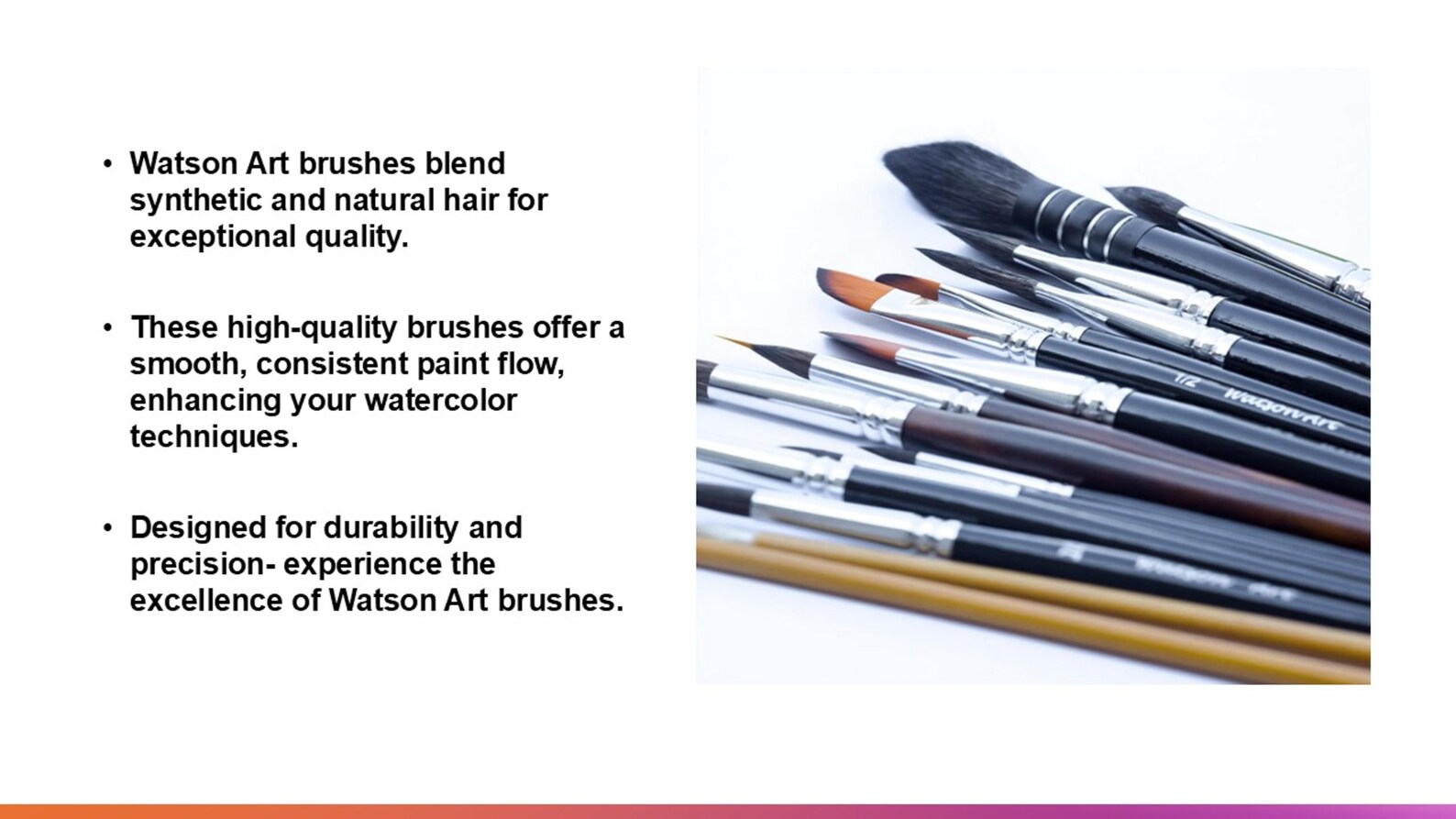 Watson Art Reservoir Liner Brushes - Sizes 8 & 12 | Premium Synthetic ...