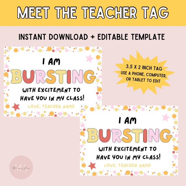 Editable Color Posters - Etsy