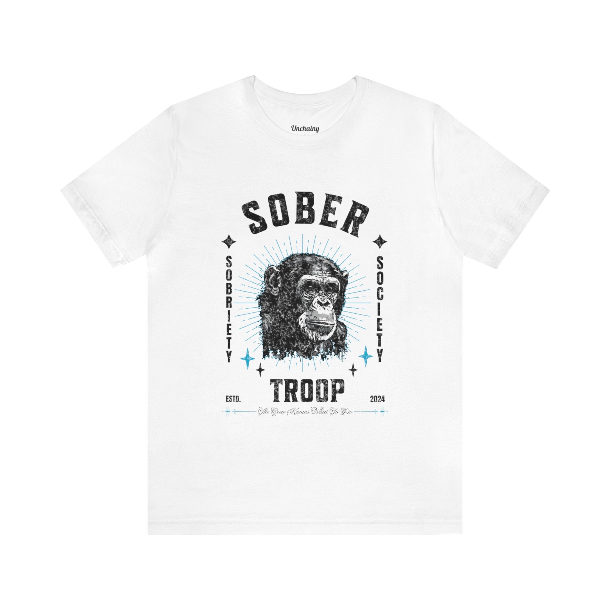 Sober Monkey T-shirt: Sobriety Gift, Recovery Inspiration - Etsy