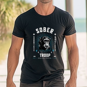 Monkey Sober T Shirts - Etsy