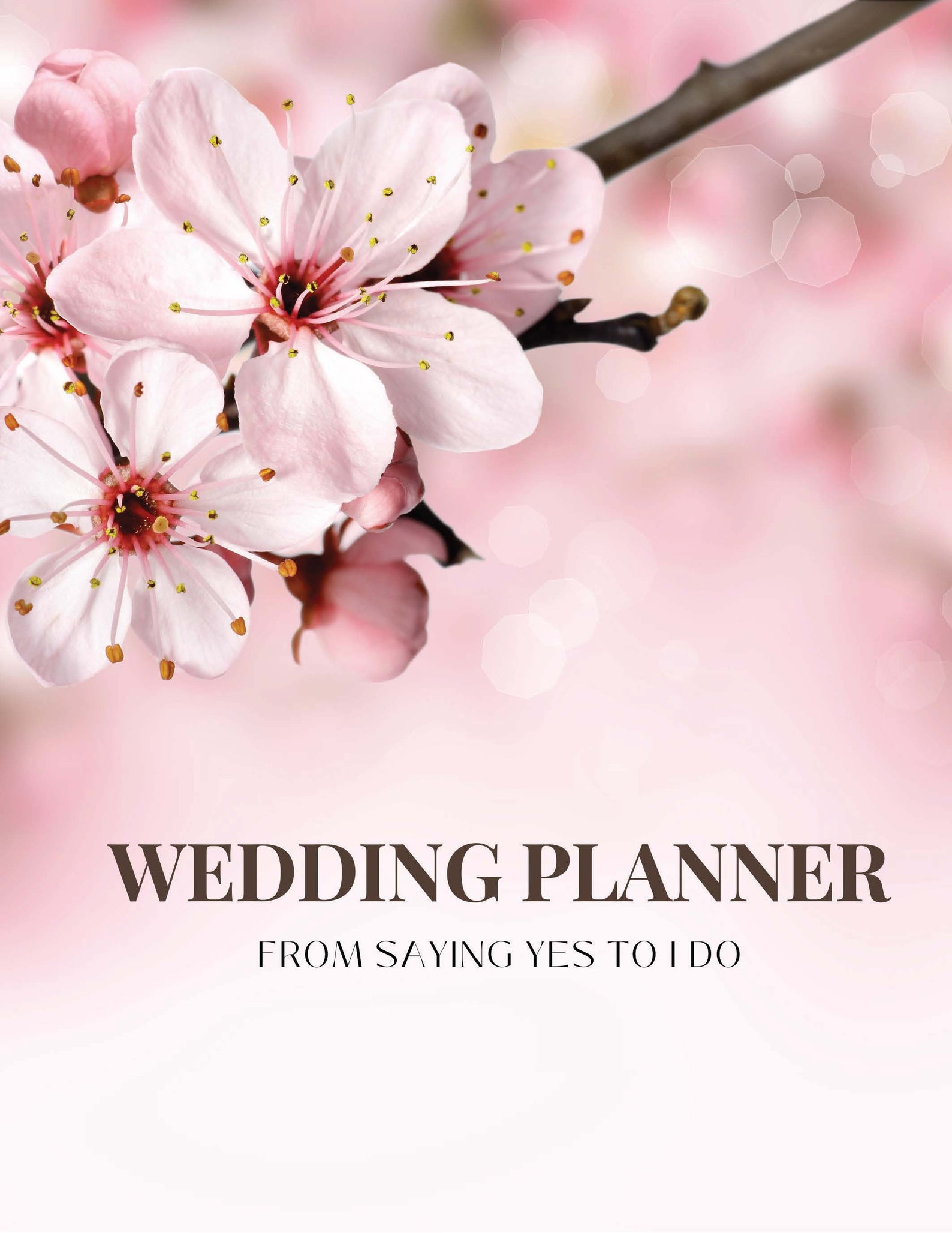 Digital Floral Wedding Planner - Etsy