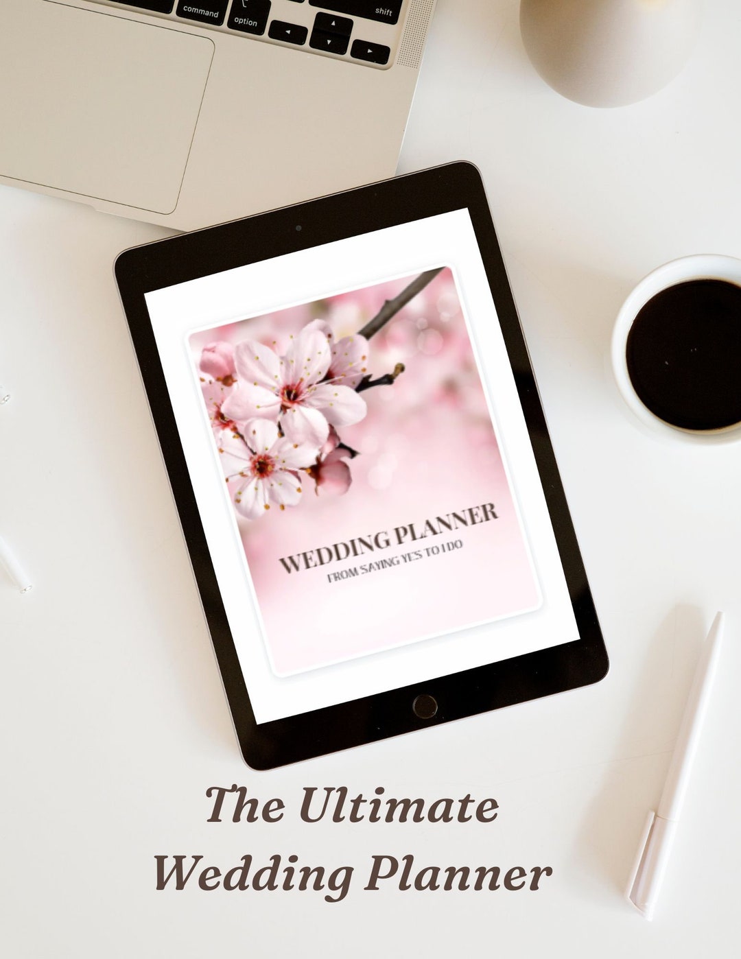 Digital Floral Wedding Planner - Etsy