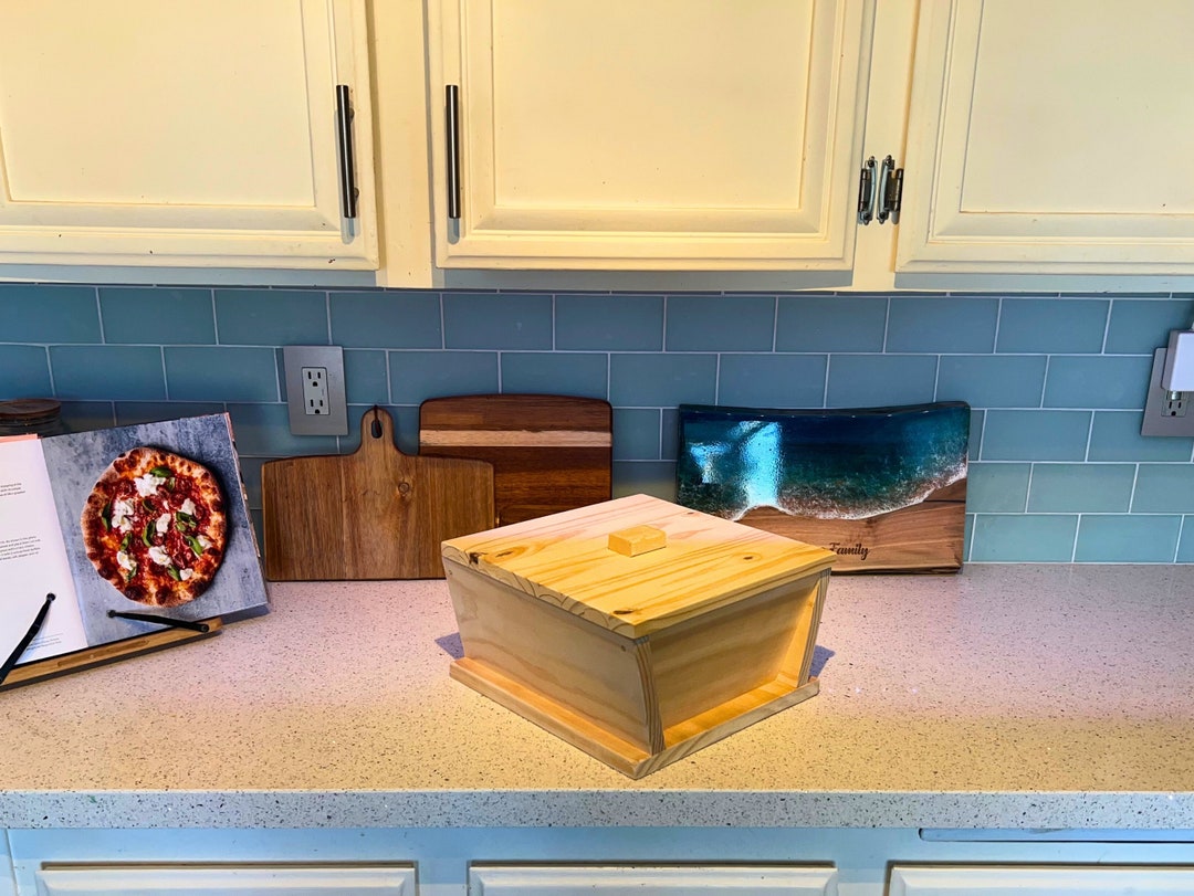 Neapolitan Wood Dough Box Madia: Authentic Pizza & Bread Making - Etsy