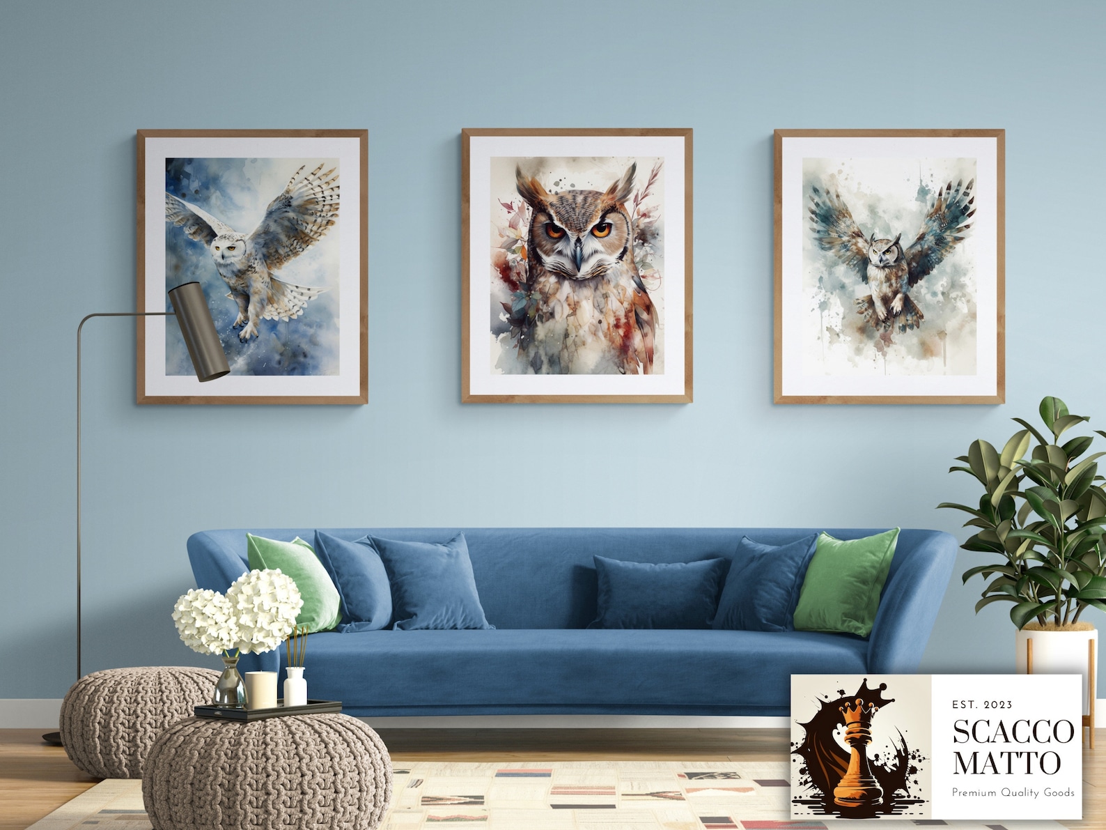 Birds Watercolor pick 3 Art Print, Bird Wall Art, Birds in the Forest ...