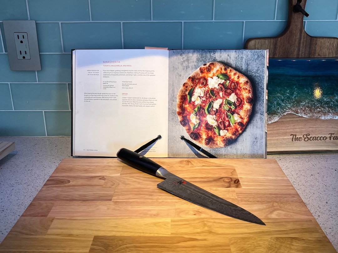 Hevea Butcher Block Pizza Prep Surface: 17.5" X 12" Cutting Board - Etsy