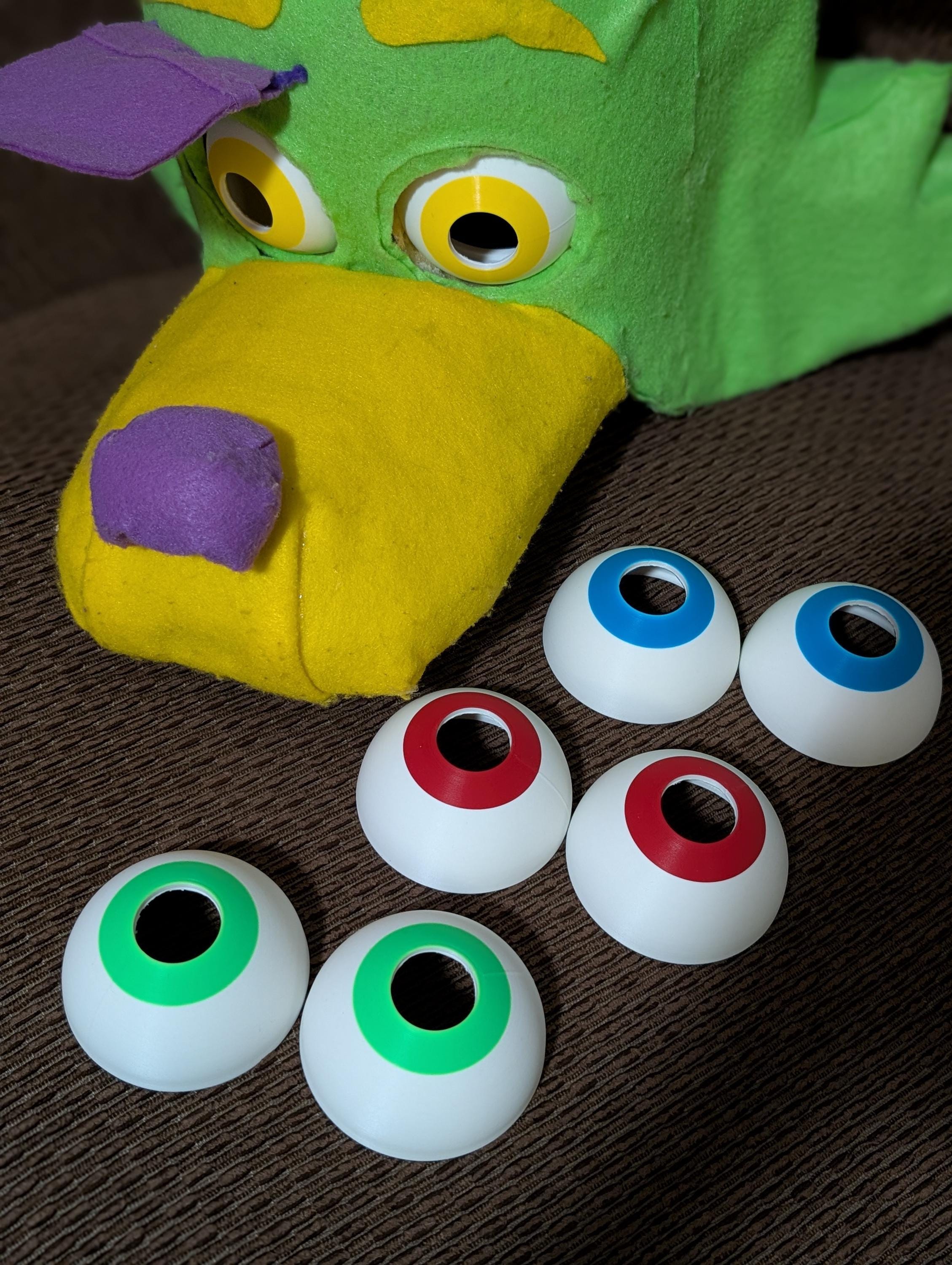 Halloween FNAF Inspired Animatronic Cartoon Eyes - 3d Printed ...