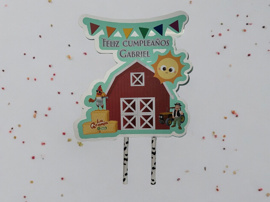 La Granja De Zenón Cake Topper - Etsy