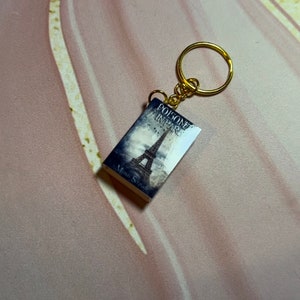 Design Your Story: Personalized Mini Book Keychain With Customizable ...