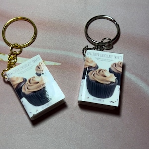 Design Your Story: Personalized Mini Book Keychain With Customizable ...