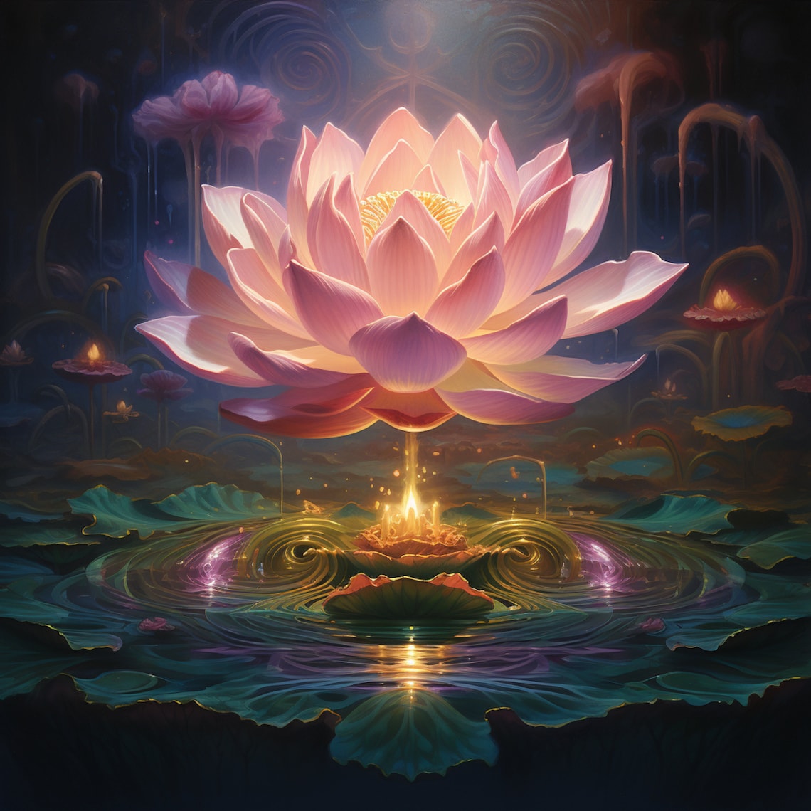 The Lotus Flower Personalized Digital Download Lotus Flower Decal Gift ...