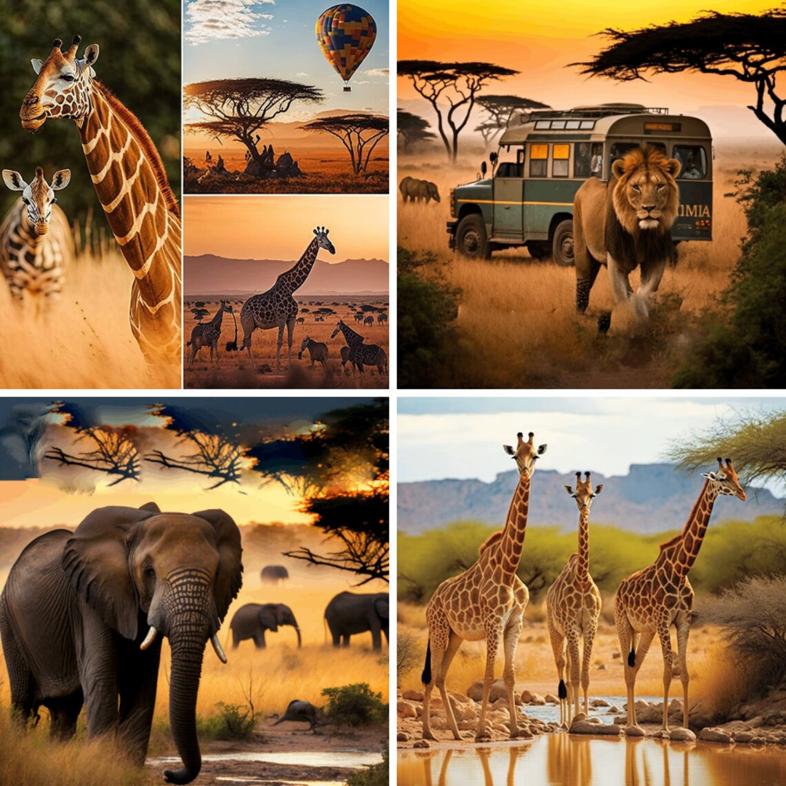 African Wildlife Lion Apex Stealthy Predator Tree Climber Migratory ...