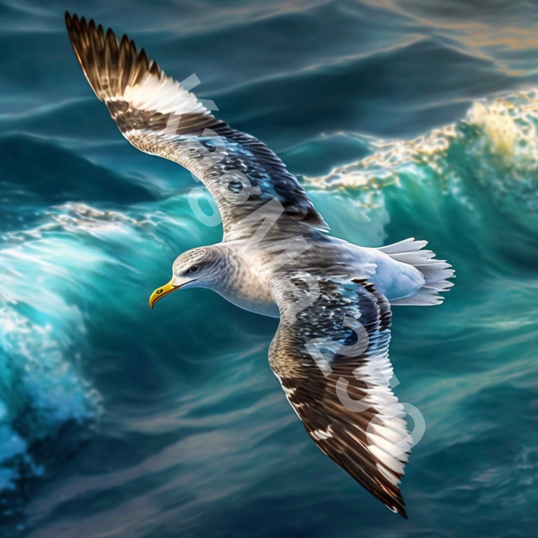 Coastal Eagle Prints Beach Wall Eagle Print Digital Download Art Eagle ...