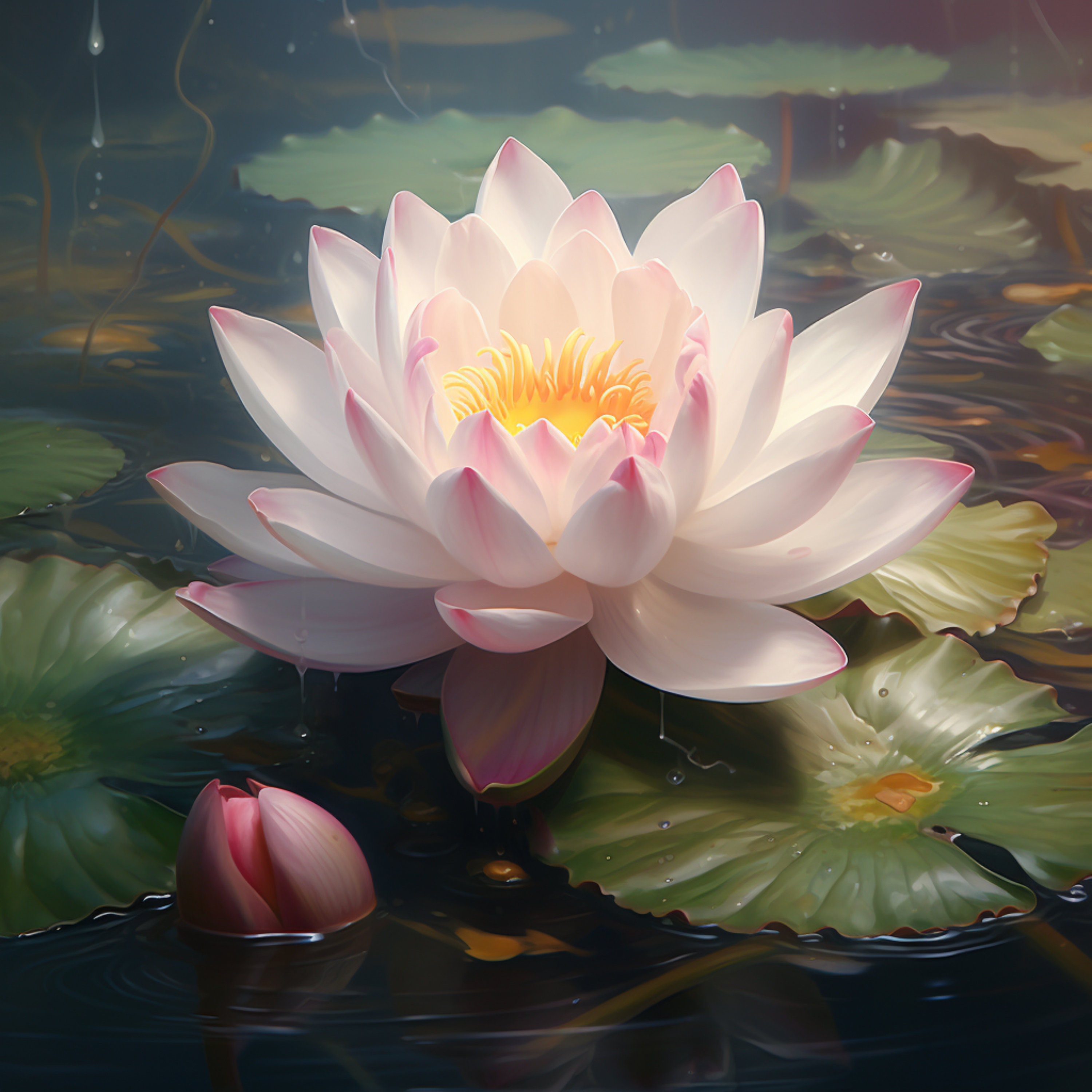 The Lotus Flower Personalized Digital Download Lotus Flower Decal Gift ...