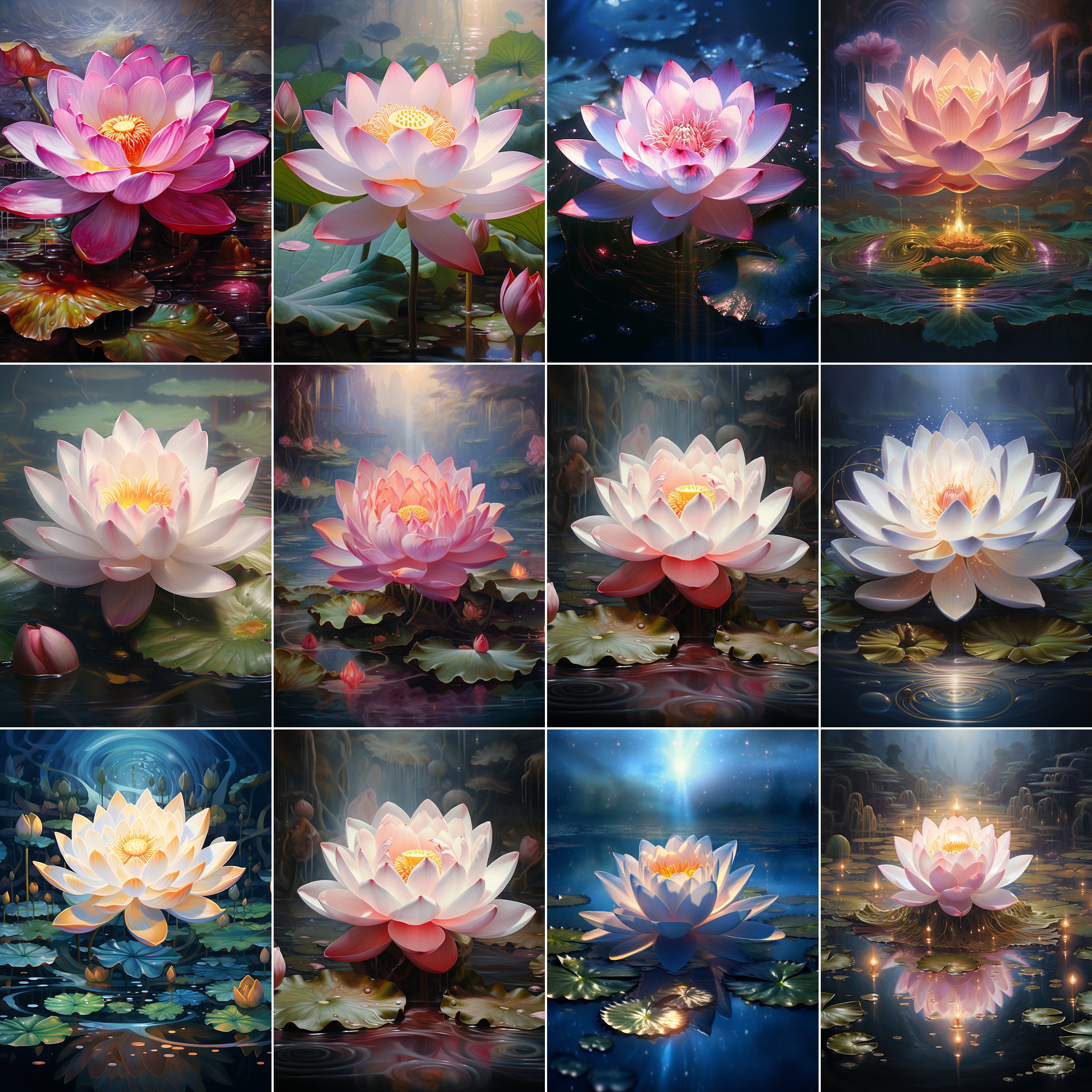 The Lotus Flower Personalized Digital Download Lotus Flower Decal Gift ...