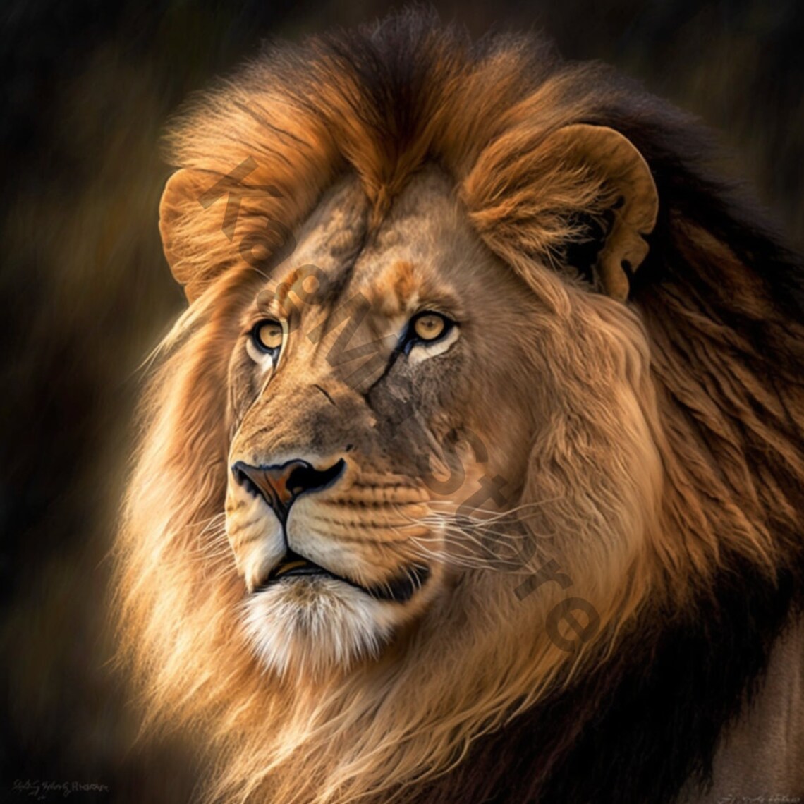 African Wildlife Lion Apex Stealthy Predator Tree Climber Migratory ...