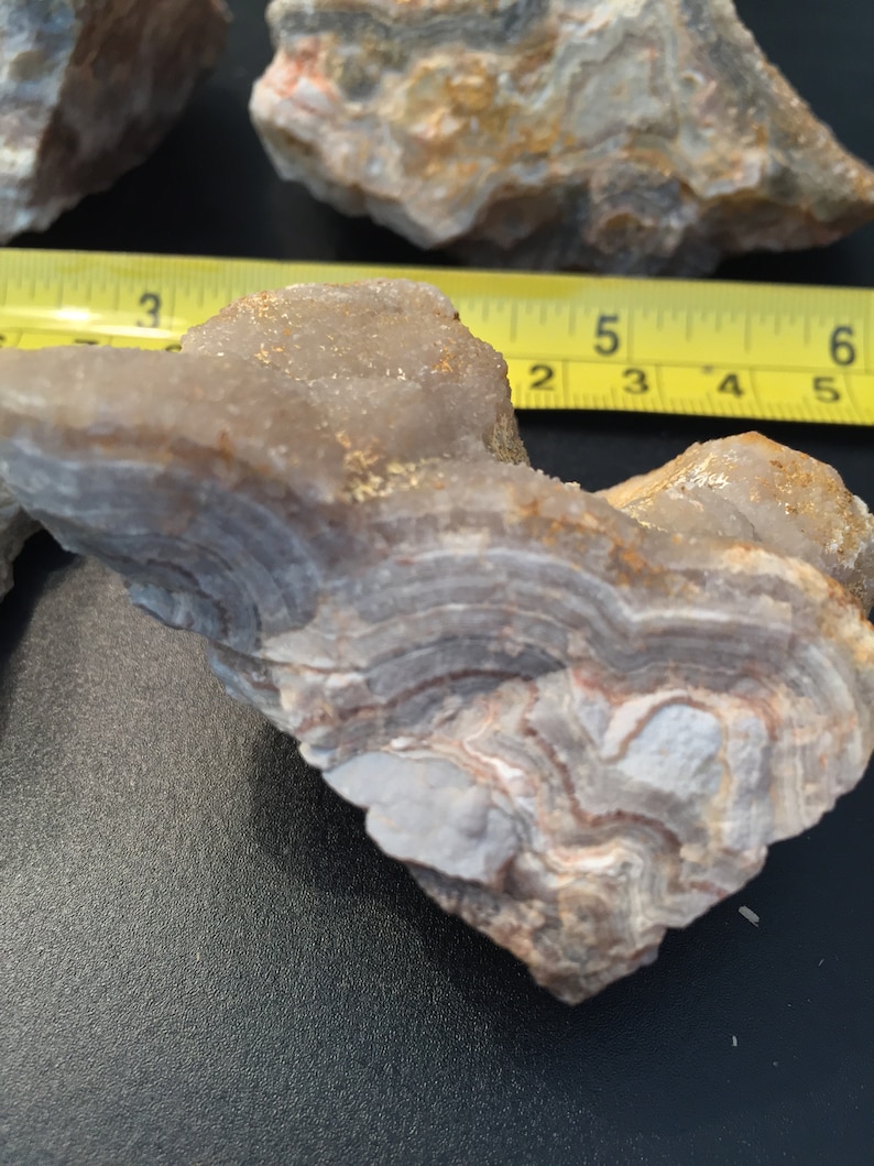 Five Pounds Bulk Rough Crazy Lace Banded Agates for Tumbling ...