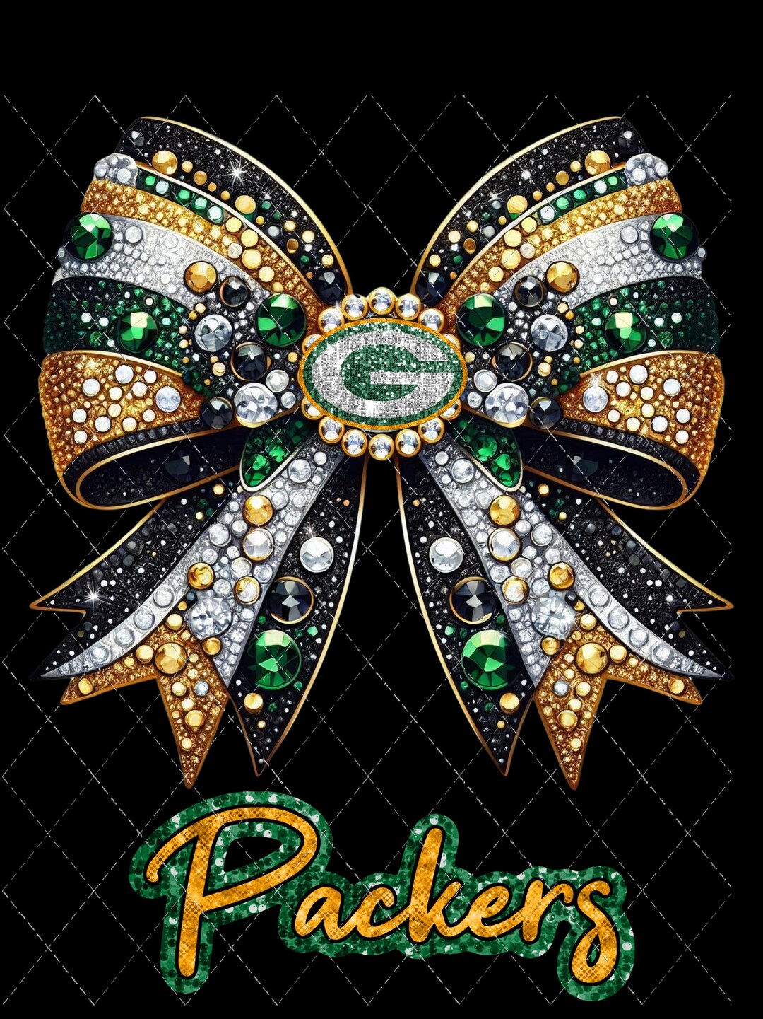 DTF Transfer, Packers Bow, Dtf Transfer, Ready to Press, Direct to Film ...