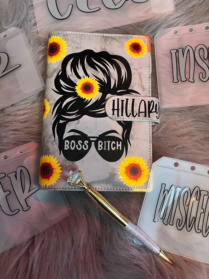 Budget Binder A6/ Personalized Binder/ Custom Binder - Etsy